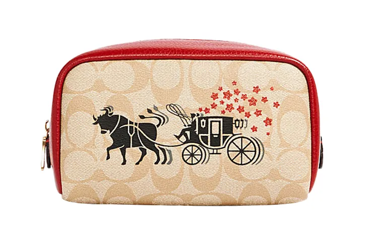 COACH Women's Boxy Toiletry Bag - POIZON
