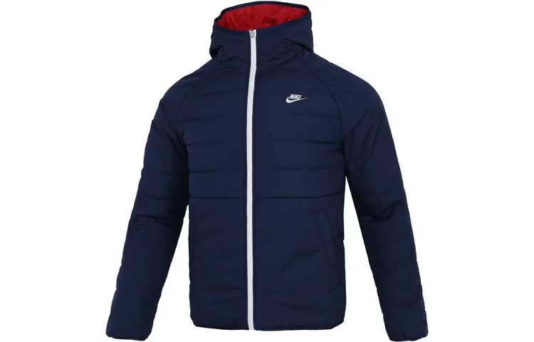 Nike Puffer Jackets Men Red Blue - POIZON