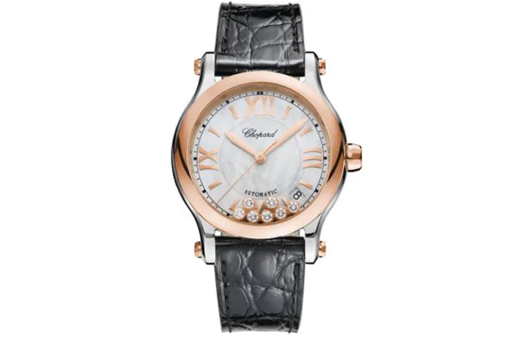 CHOPARD Women HAPPY SPORT Swiss Watch - POIZON