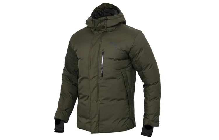 PUMA Down Jackets Men Army Green M - POIZON