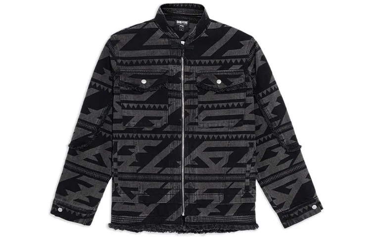 LINING Badfive Denim Jackets Men Black S - POIZON