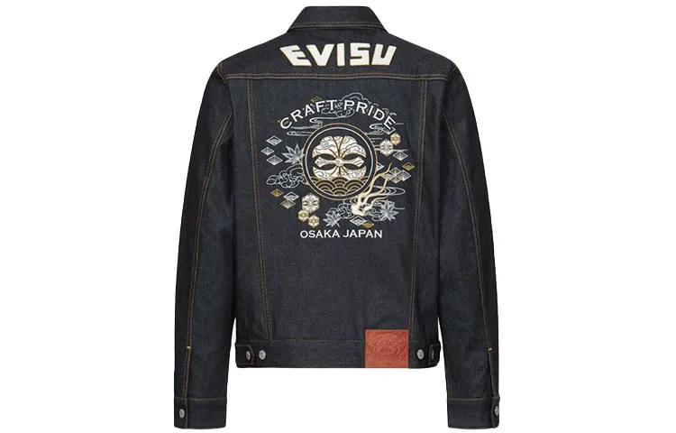 EVISU Male Denim jacket - POIZON