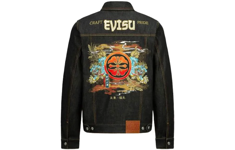 EVISU Men Denim Jacket - POIZON