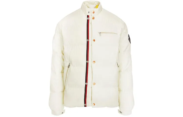 MONCLER GENIUS MONCLER GENIUS 1952 Series Down Jackets Men White - POIZON
