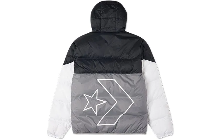 Converse Down Jacket Men Lime Gray - POIZON