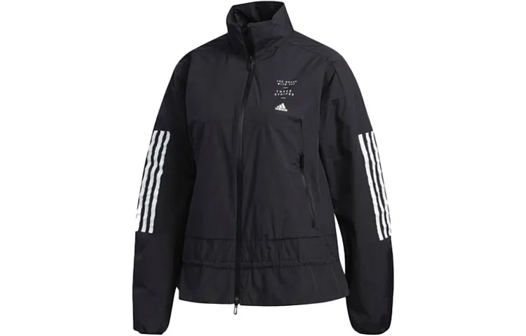 Adidas Jackets Women's Black - POIZON