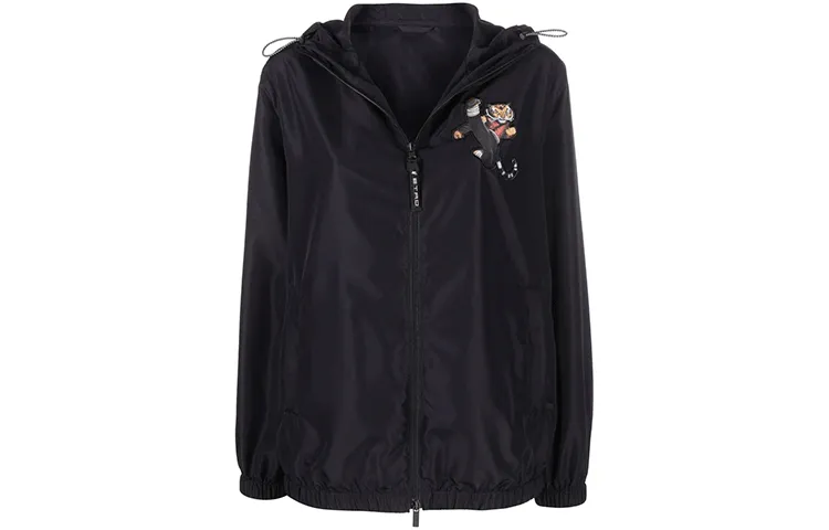 ETRO Kung Fu Panda Patch Hooded Jacket - POIZON