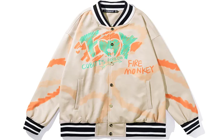 FireMonkey Unisex Baseball Jersey - POIZON