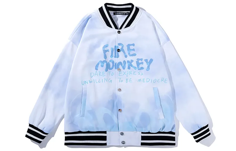 FireMonkey Unisex Baseball Jersey - POIZON