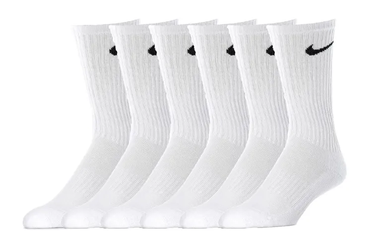 Nike Unisex Knee-high Socks 1 Set of 6 Packs L - POIZON