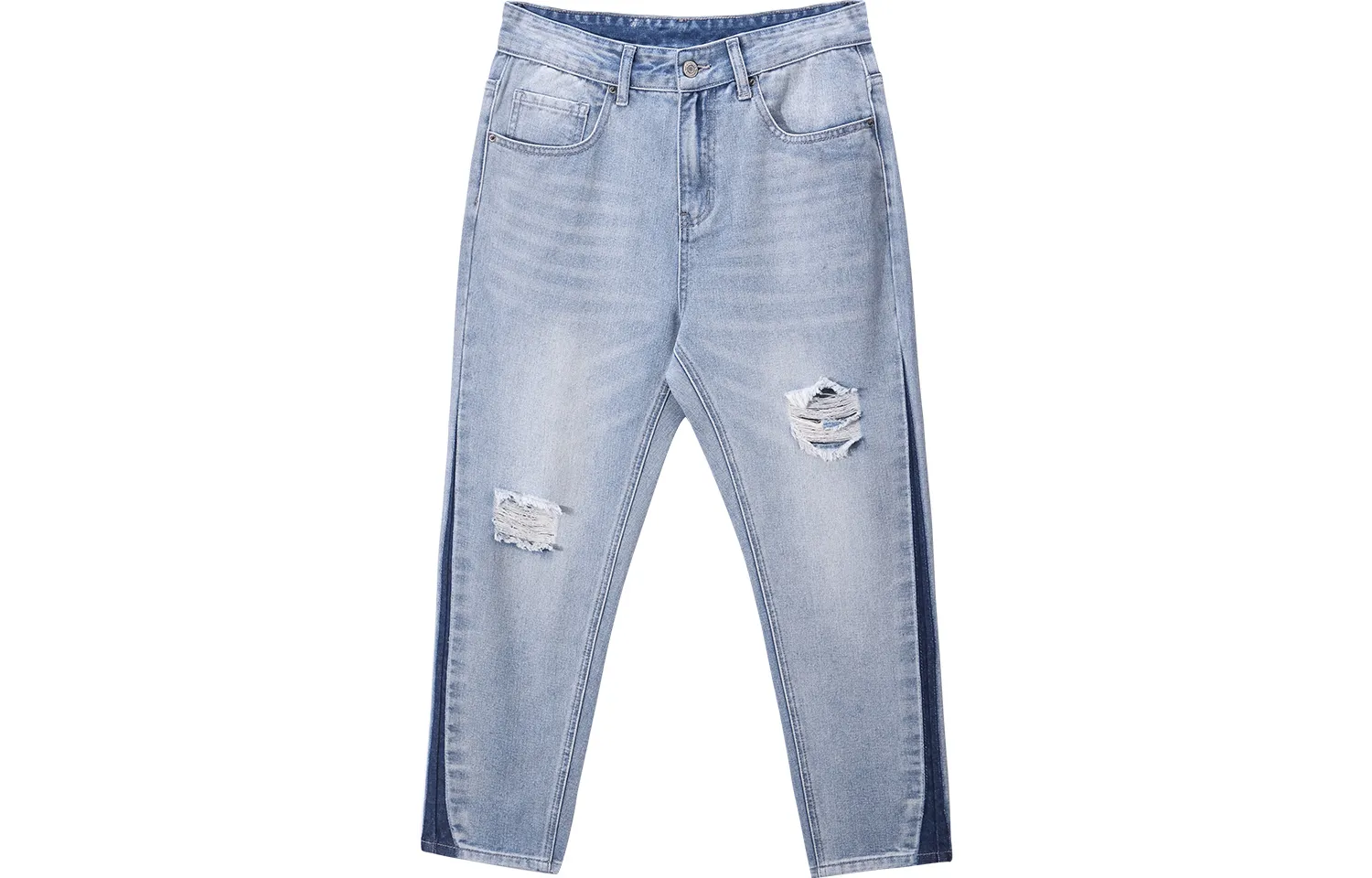 GUKUUL Jeans Men Light Blue - POIZON
