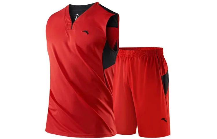 ANTA Basketball Collection Basketball Suit Men - POIZON