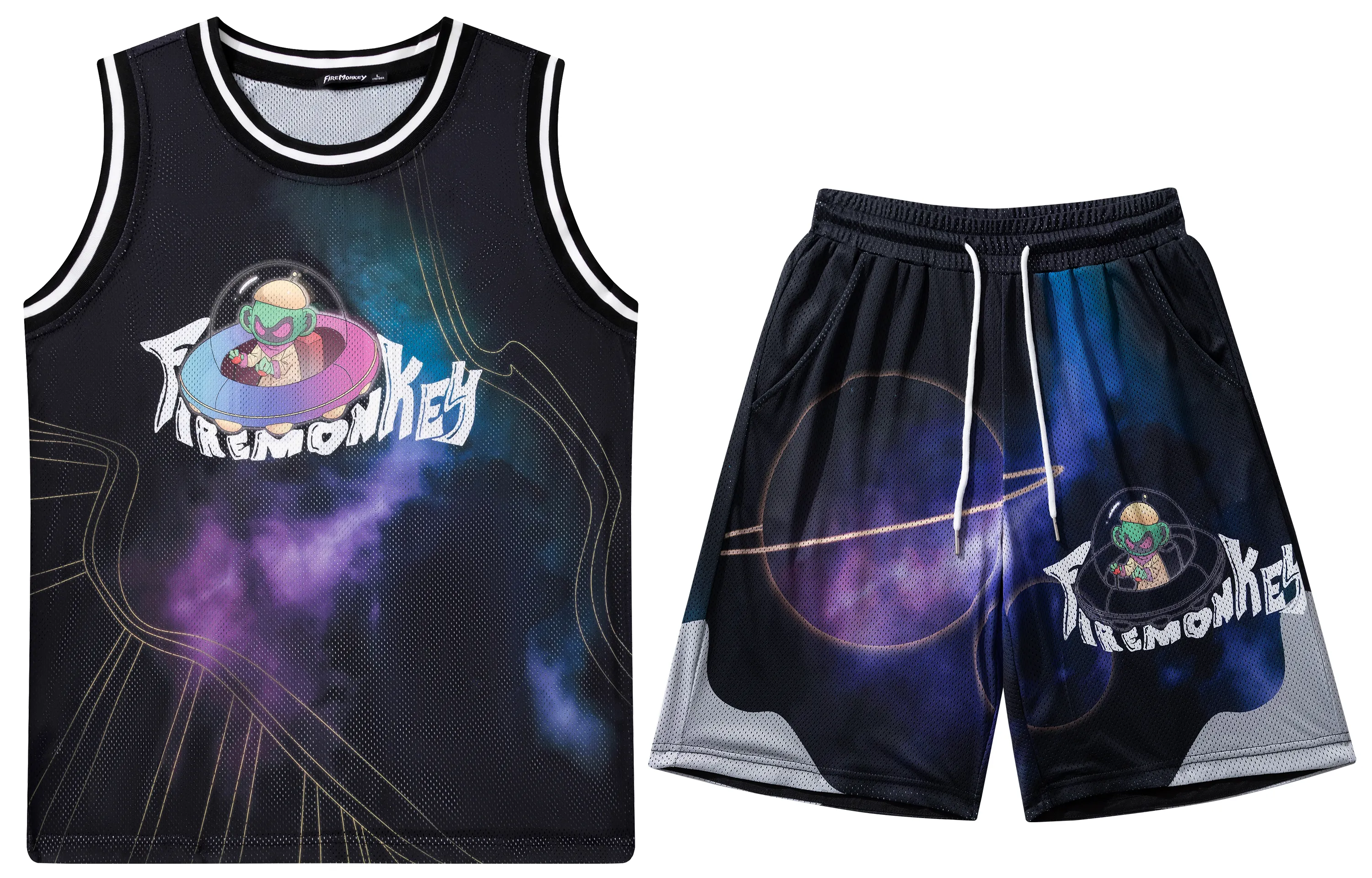 FireMonkey Basketball Suit Unisex - POIZON