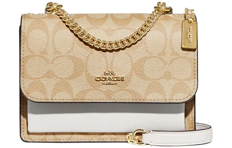 COACH Klare Cow Leather Artificial Leather Chain Bag Shoulder Bag ...