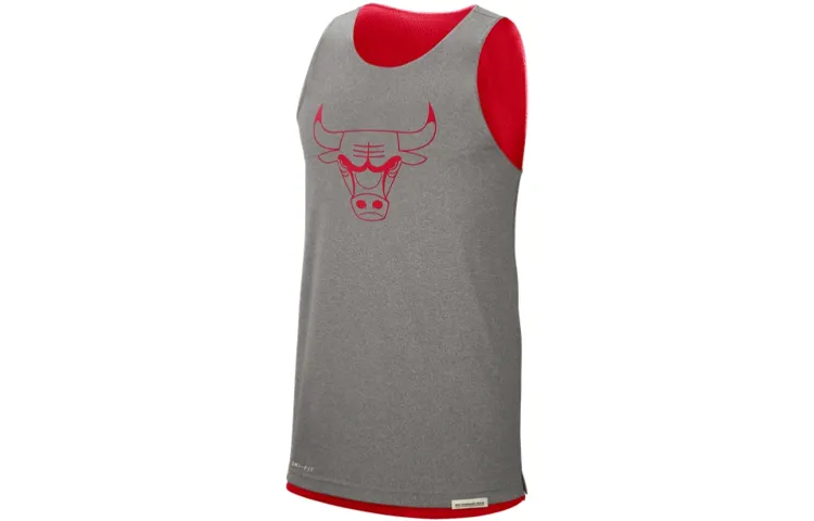 Nike X NBA Tank Tops Men University Red/Toned Dark Gray/Black - POIZON
