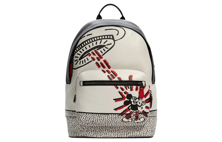 Keith Haring X Disney X COACH West Backpack - POIZON