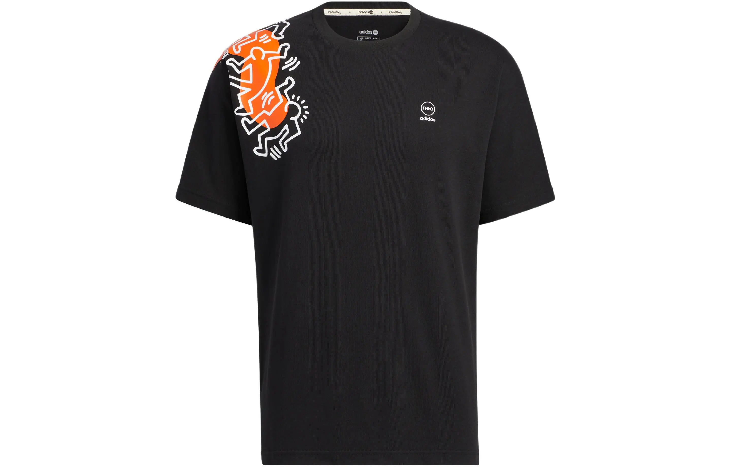Keith Haring X Adidas Keith Haring T-Shirts Men Black - POIZON