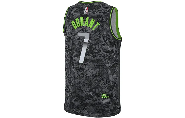 Nike X NBA Basketball Jerseys Men Black Gray - POIZON