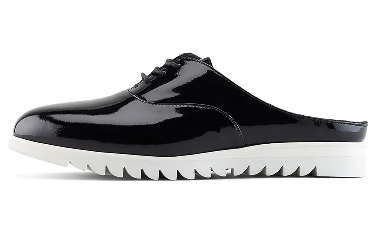 Onitsuka Tiger Leather Oxford Slippers - POIZON