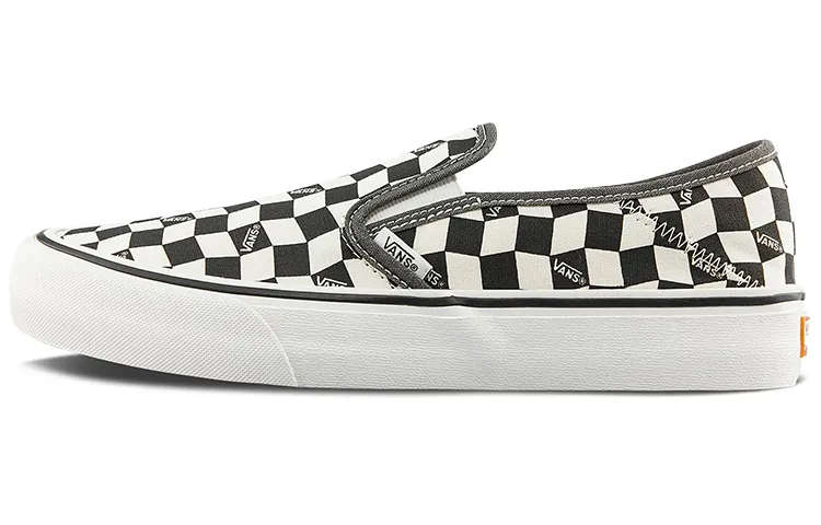 Slip-On Vans VR3 Sf 'Checkerboard - Black Marshmallow' US M 8.5 - POIZON