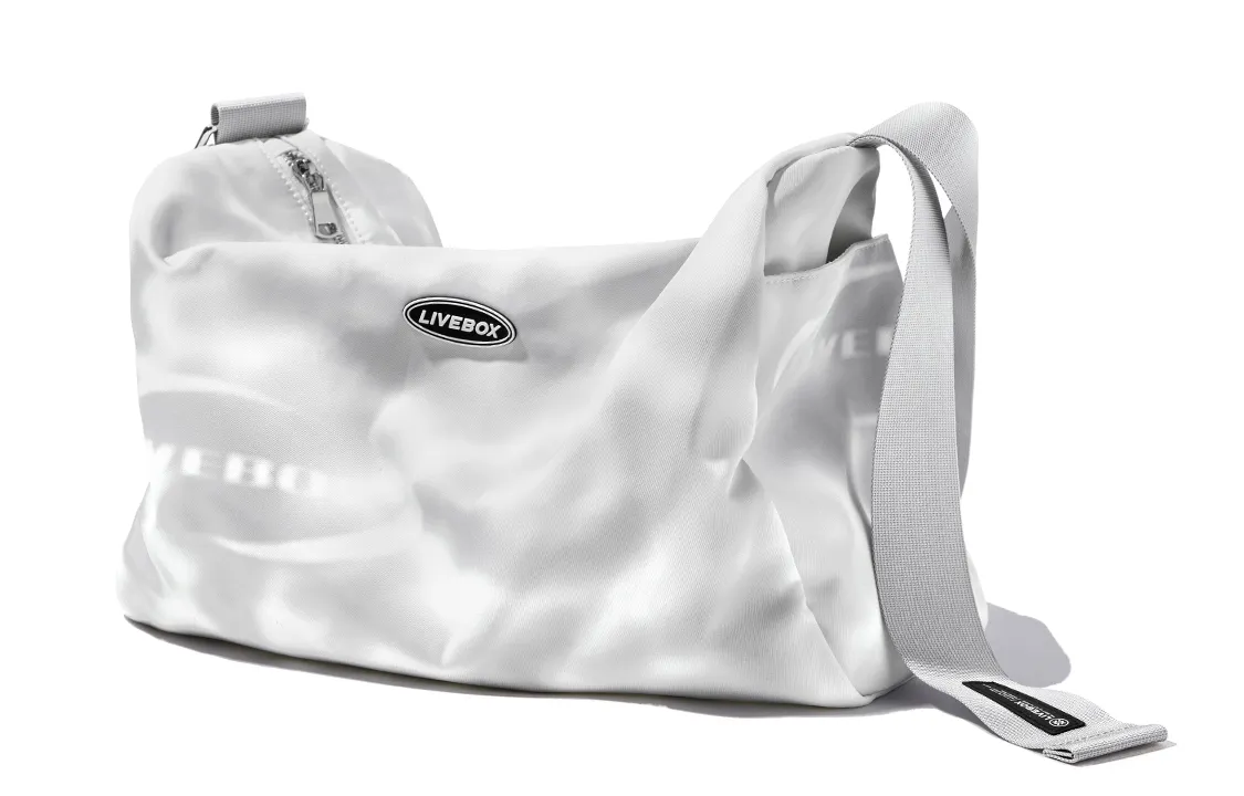 LIVEBOX Crossbody Bags Gray - POIZON