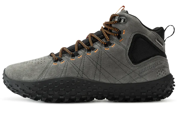 MERRELL Wrapt Casual Shoes Men Mid-Top Gray - POIZON