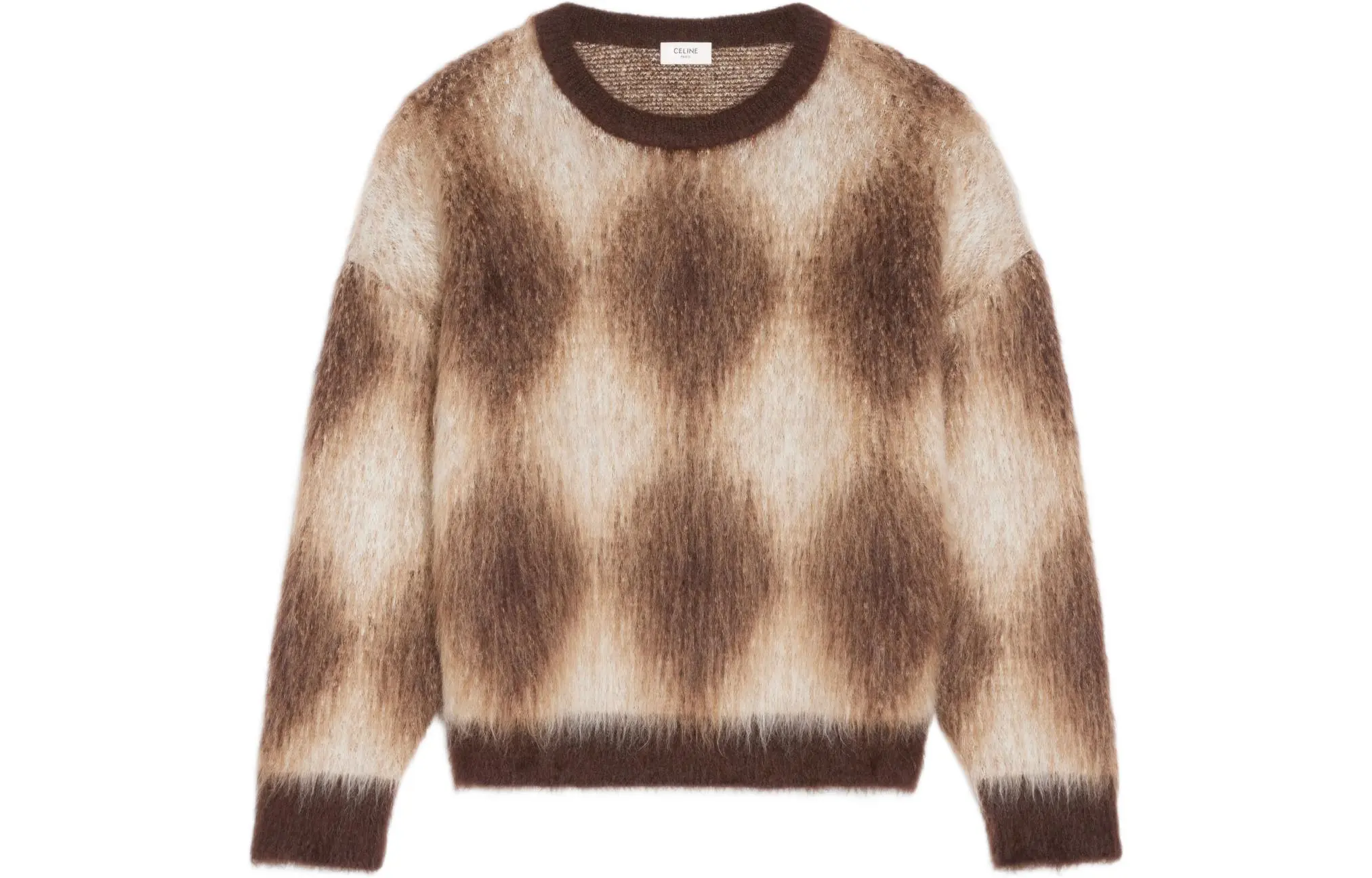 CELINE New Men'S Collection - Boy Doll Sweaters Men Brown - POIZON