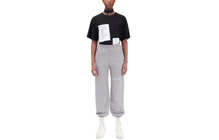 MM6 Maison Margiela Women Knit Sweatpants - POIZON