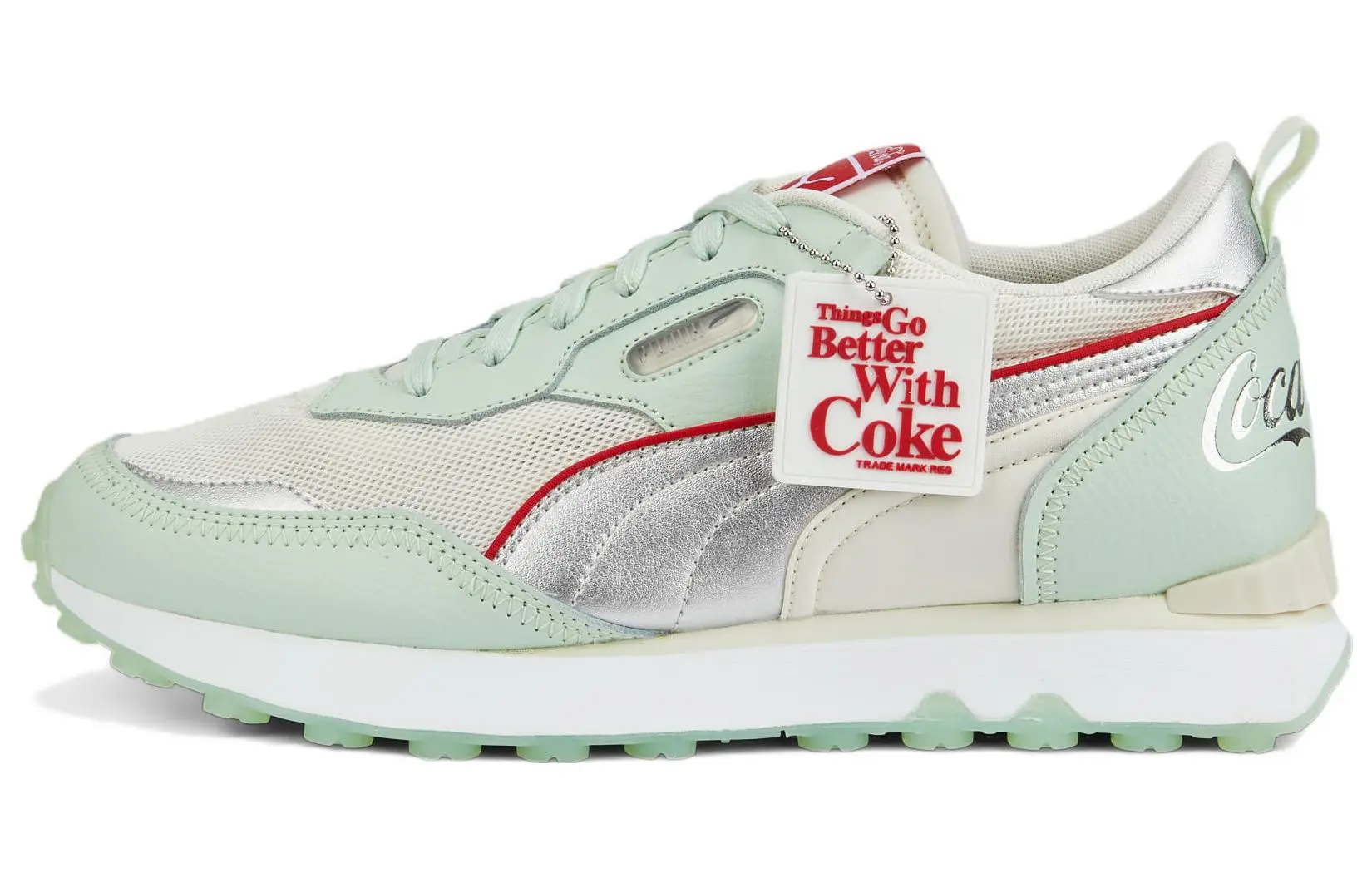Puma Coca-Cola X Rider FV LE 'Gossamer Green Silver' - POIZON