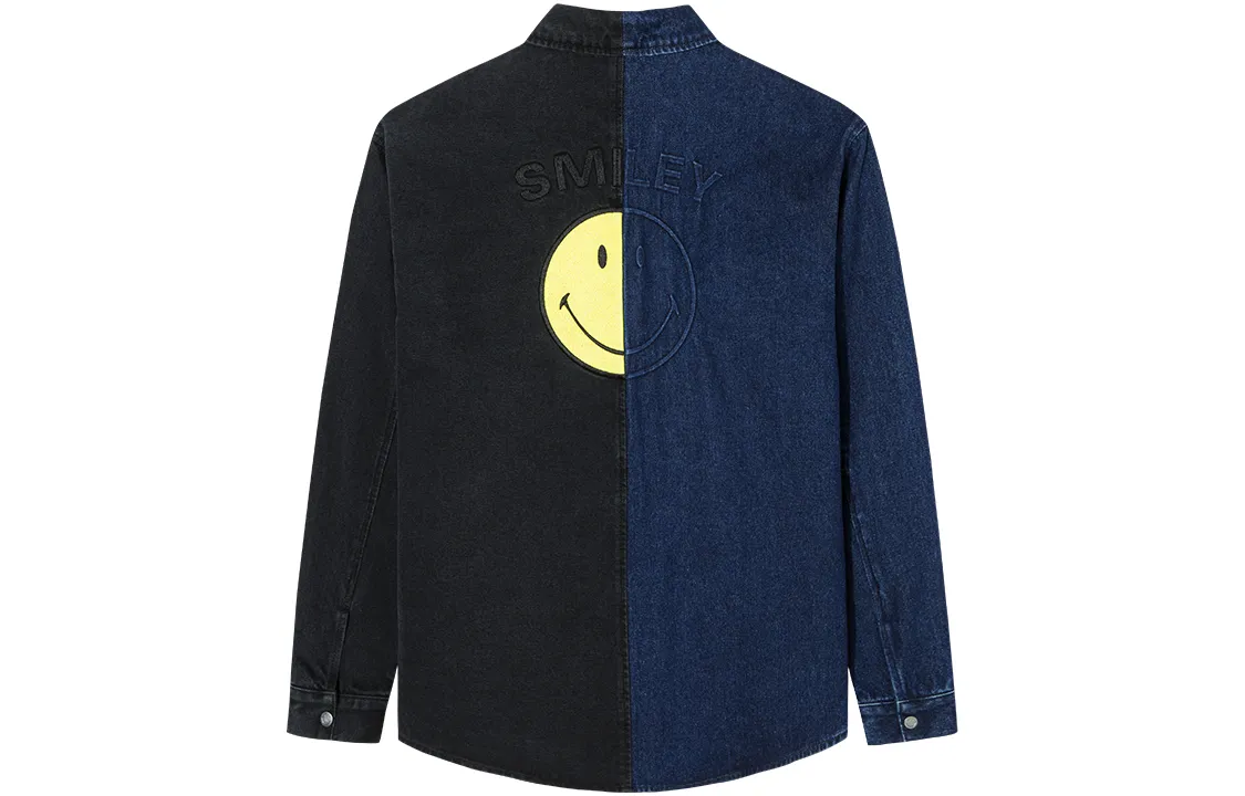 SMILEY Unisex Denim Jacket - POIZON