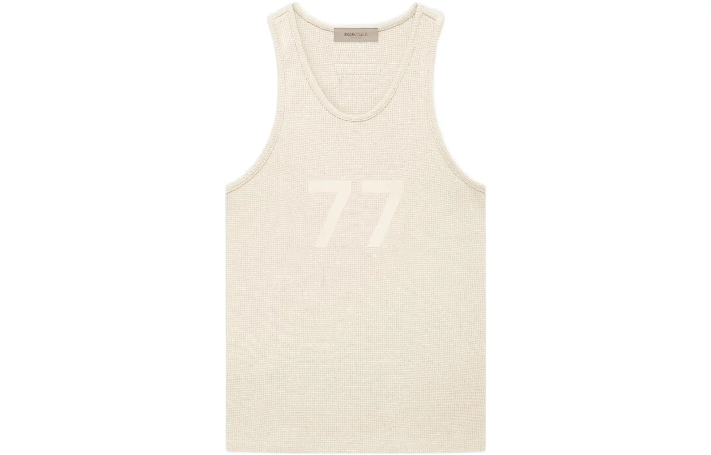 Fear of God Essentials Women'ss Tank Top FW22 Egg Shell - POIZON
