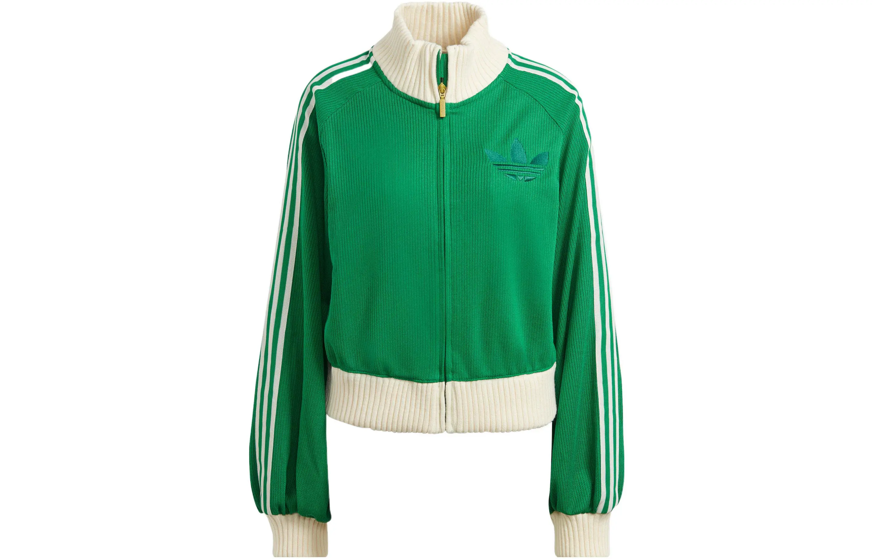 adidas originals Women's Adicolor 70s Blouson Track Top Green - POIZON