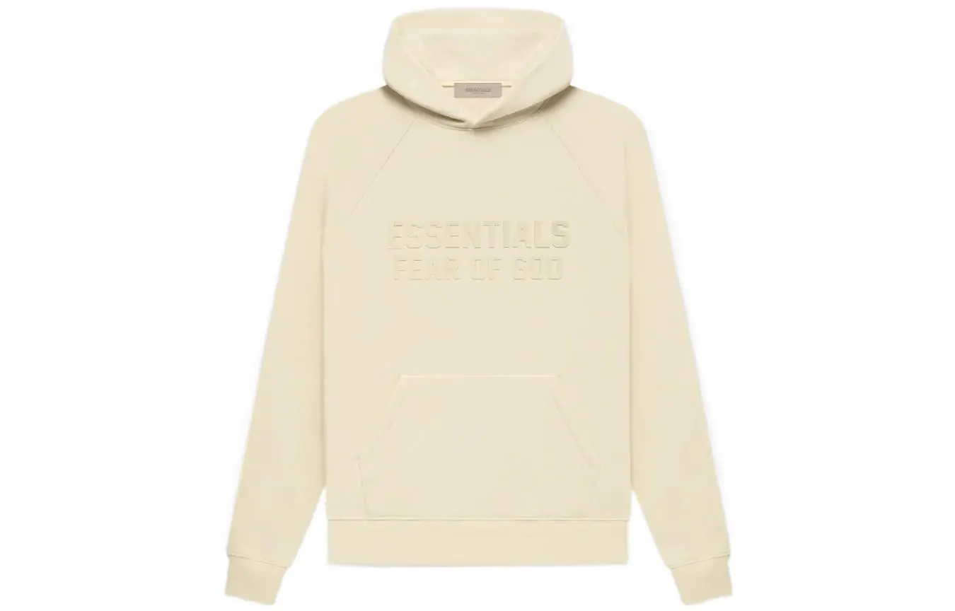 Fear Of God Essentials Sweatshirts Unisex Eggshell White - POIZON