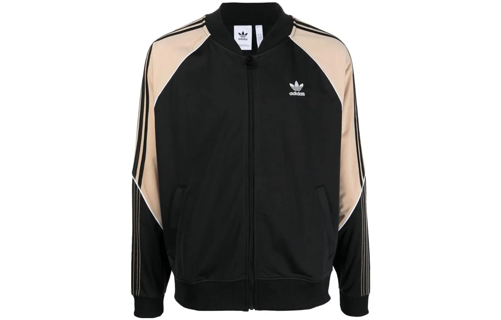 adidas originals Tricot SST Track Jacket Black - POIZON