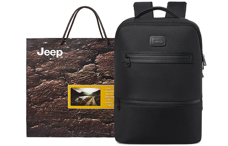 Jeep Backpack Black - POIZON