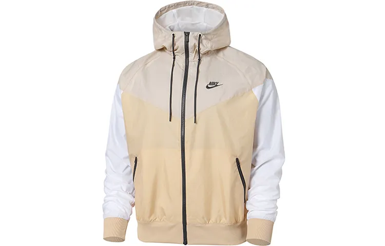 Nike Jackets Men Beige/Sand/White Gray - POIZON