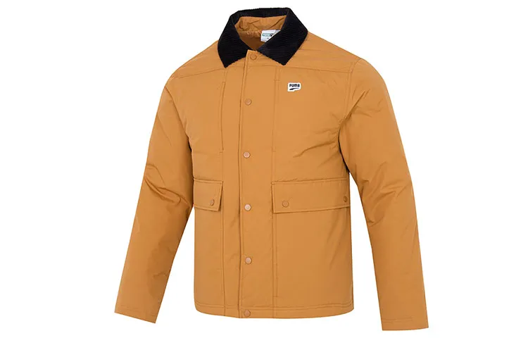 Puma Downtown Down Jacket Men Yellow M