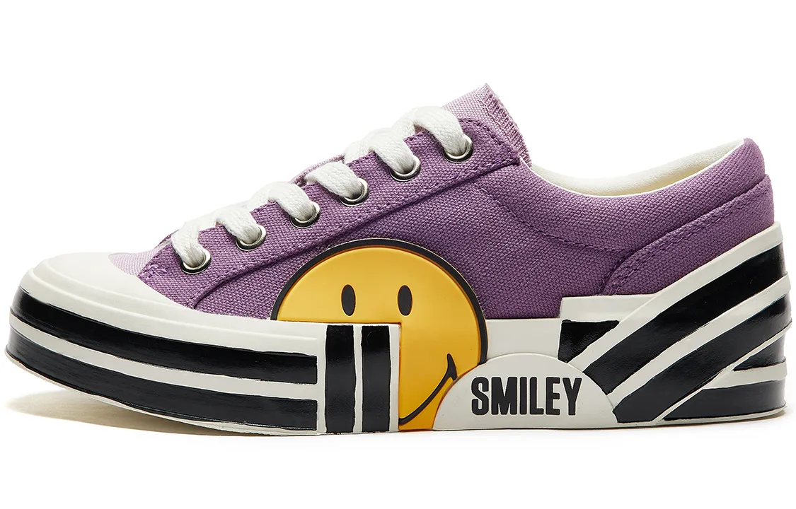 SMILEY Stylish Skateboarding Shoes Unisex - POIZON