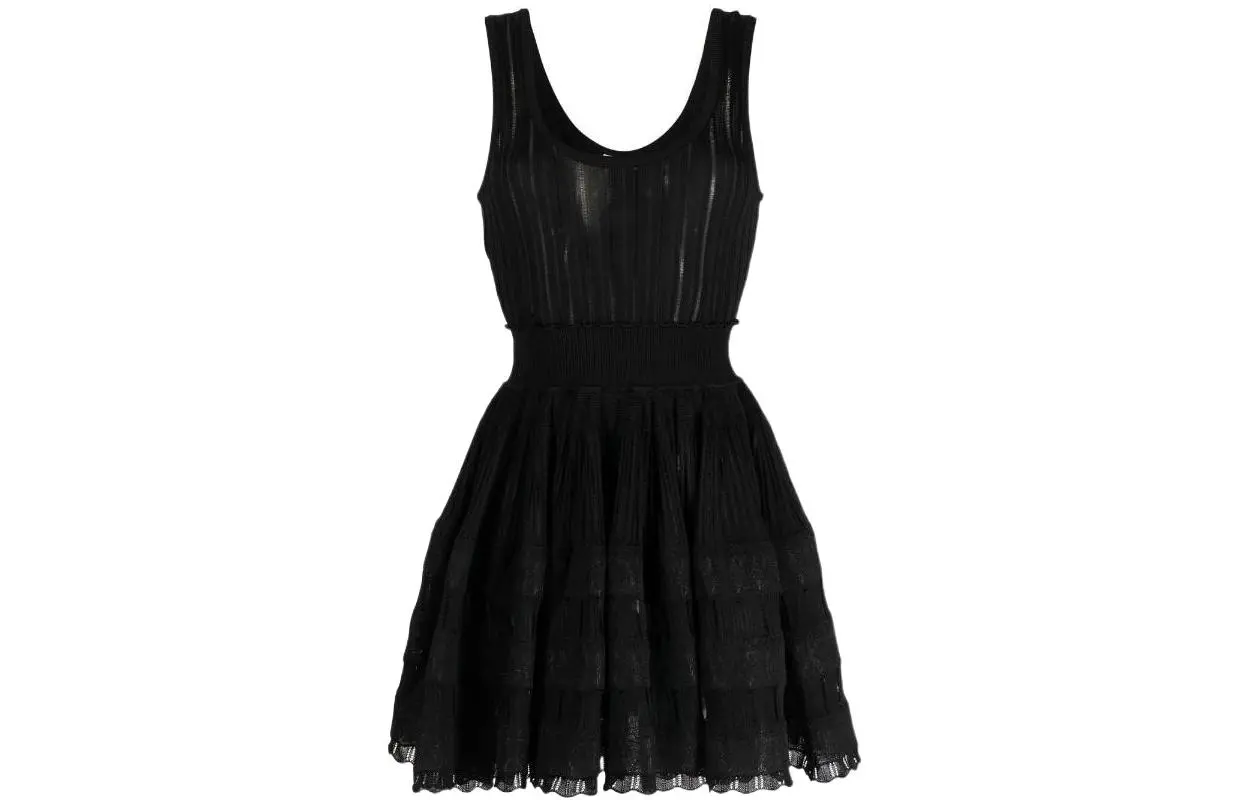 Alaia Shiny Crinoline Mini Dress - POIZON