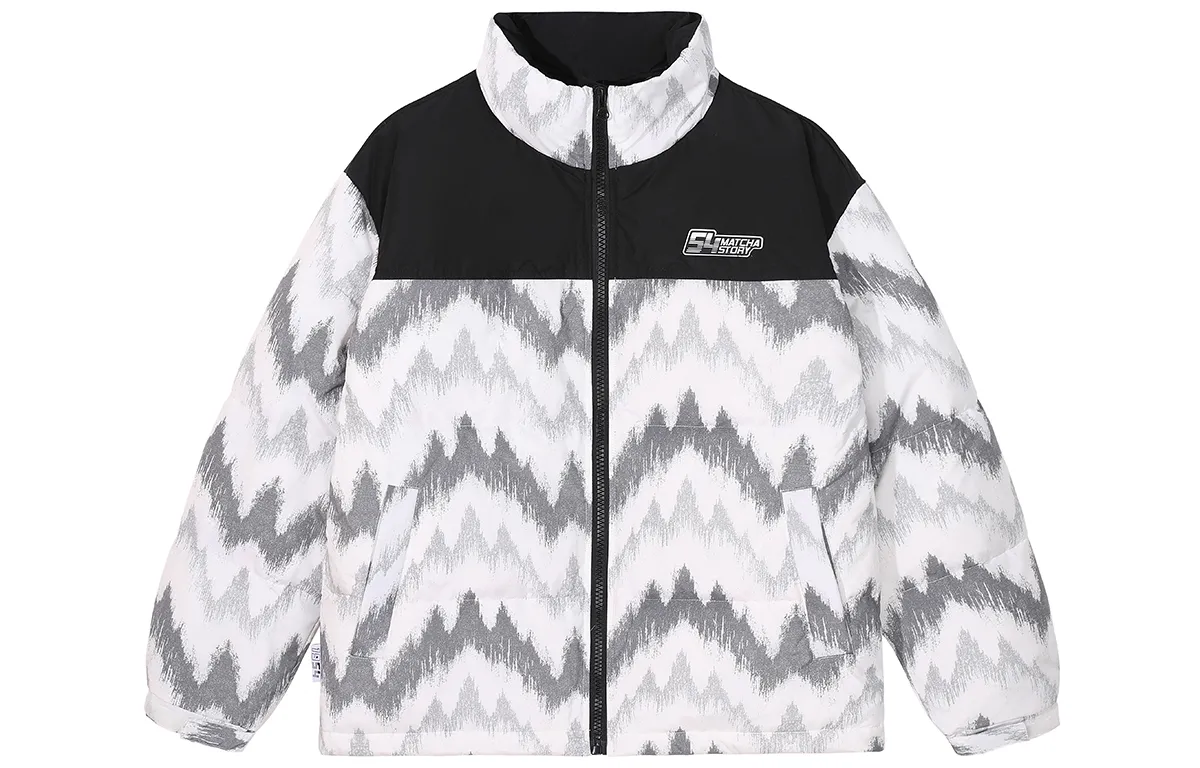 MATCHA STORY Unisex Quilted Jacket - POIZON