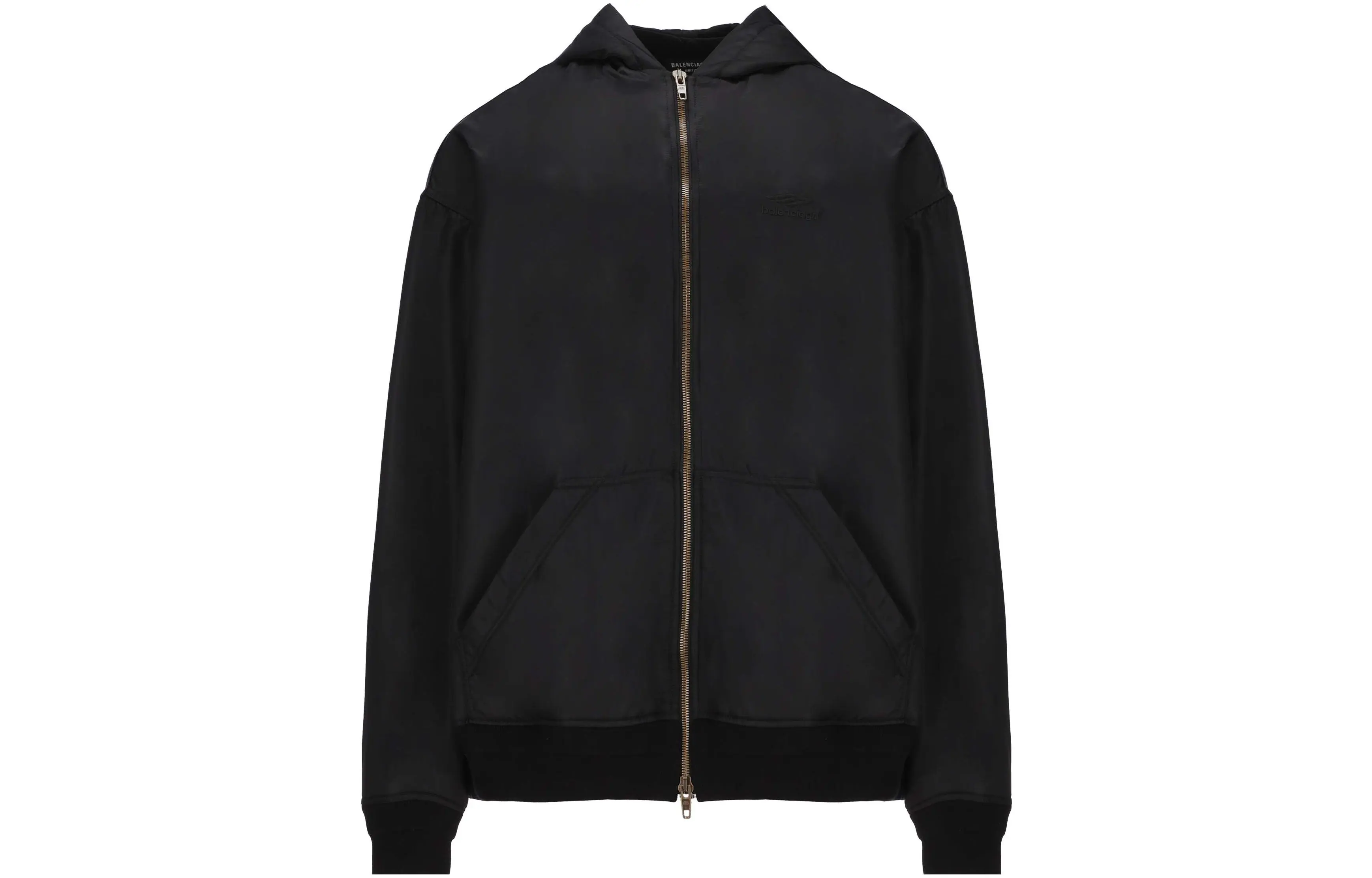 Balenciaga 3B Sports Icon Padded Zip-Up Hoodie - POIZON