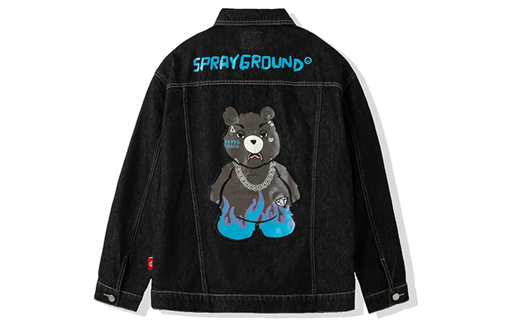 SPRAYGROUND Unisex Denim Jacket - POIZON