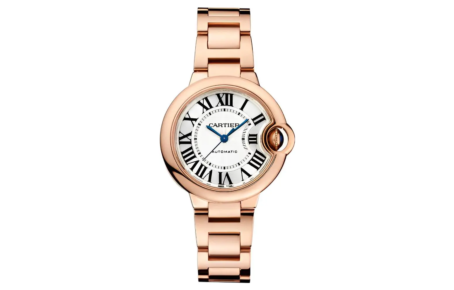 CARTIER Women Blue Balloon Collection Swiss Watch - POIZON