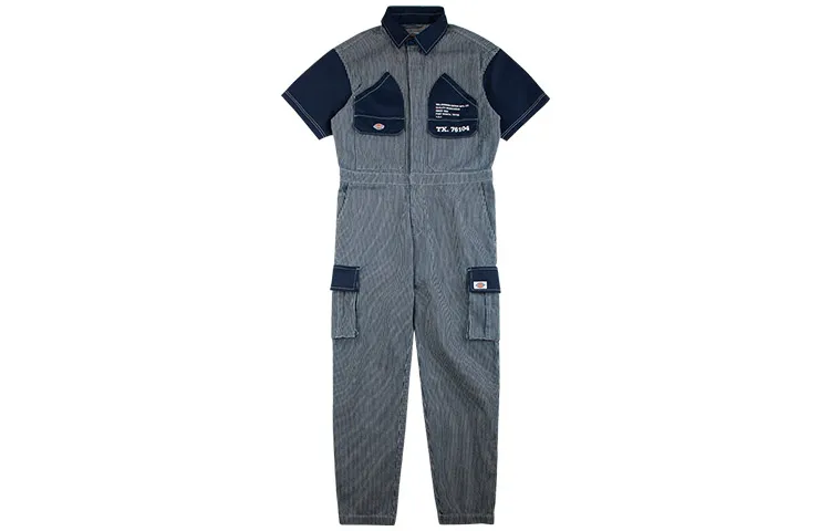 Dickies Jumpsuits Men Bluewhite Vertical Stripes Poizon