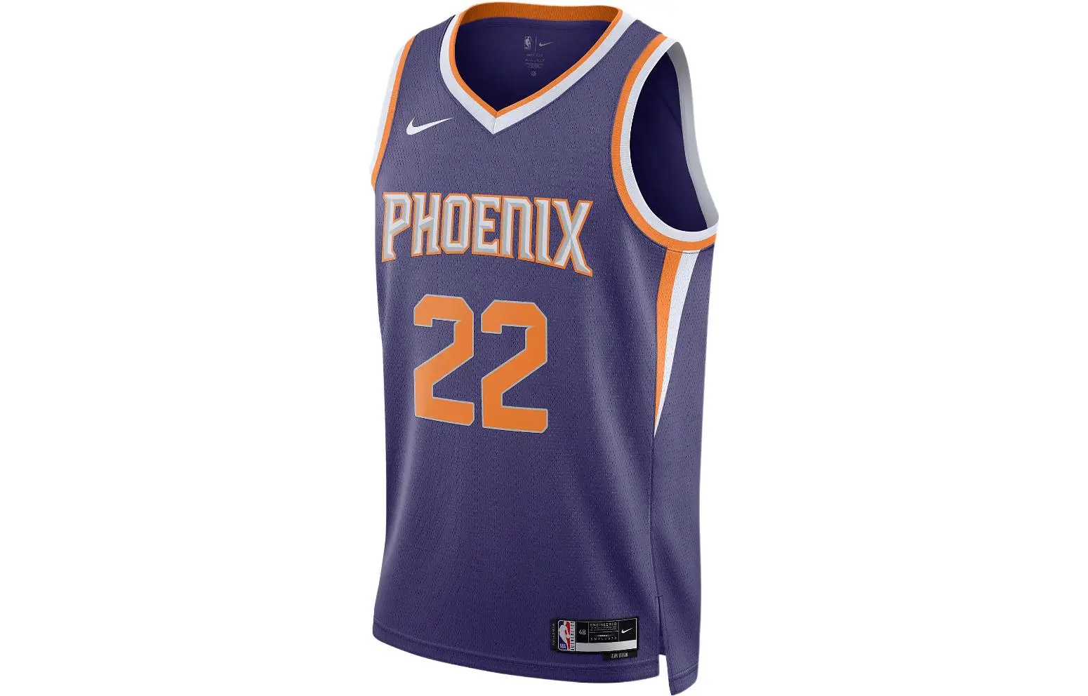 Nike X NBA Basketball Jersey Unisex Purple M