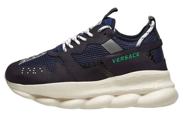 VERSACE Chain Reaction 2 Navy Blue US M 10