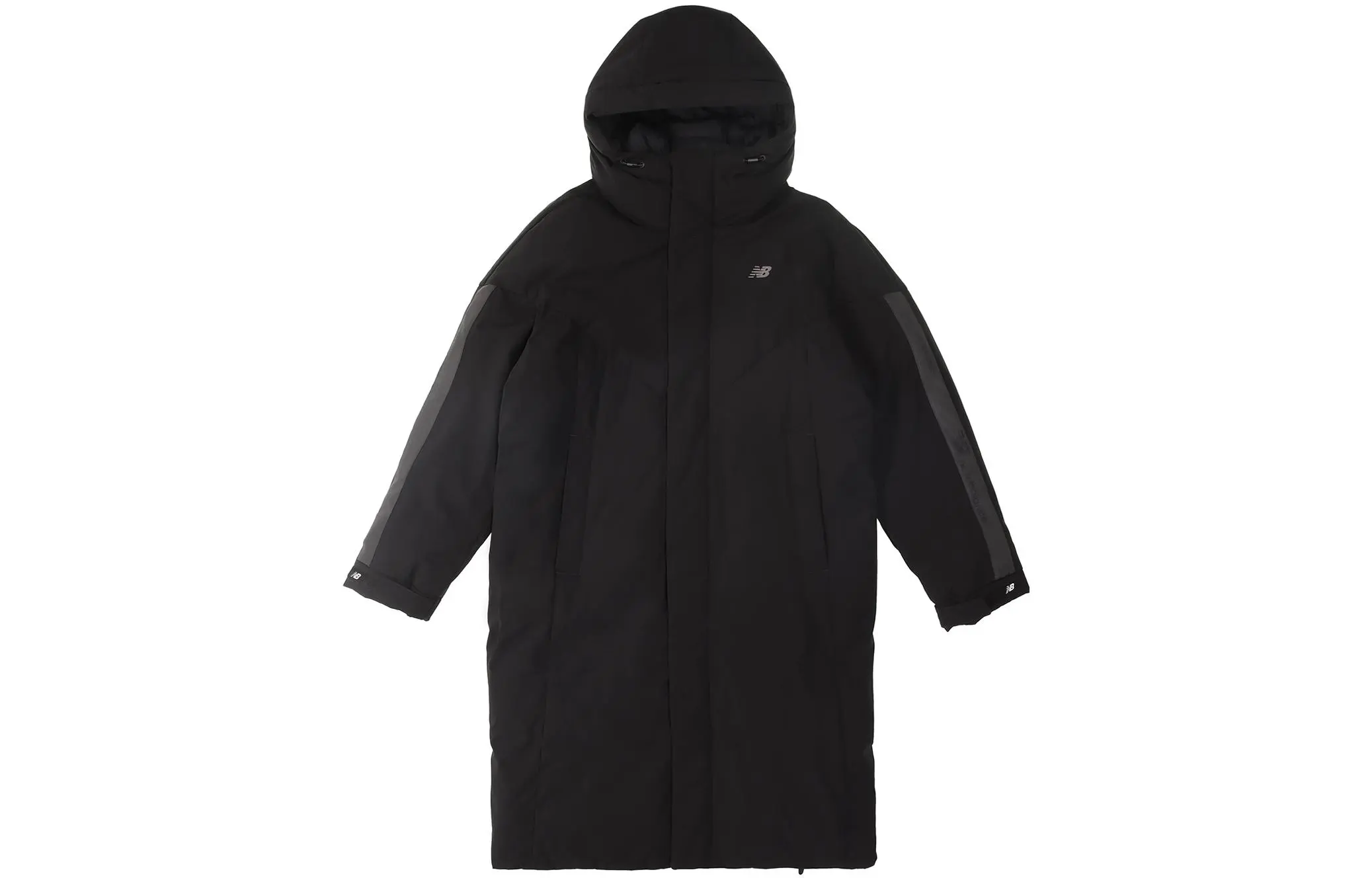 New Balance Parka Coat Men Black - POIZON