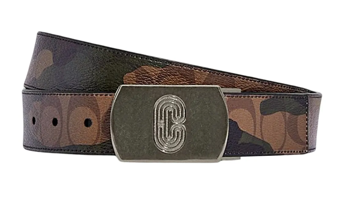 COACH Leather Belts Men Brown - POIZON