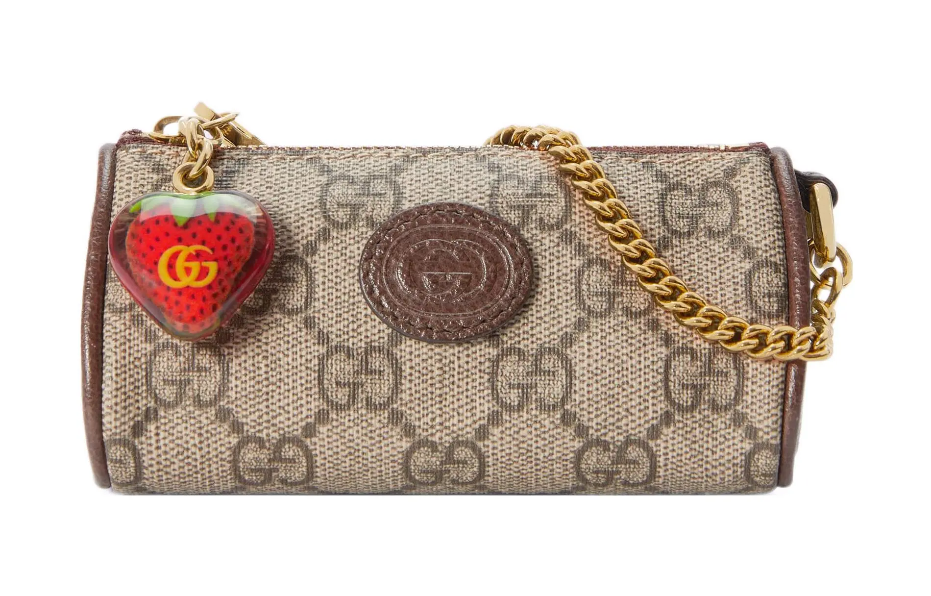 GUCCI Coin Purse With Double G Strawberry Gift Set (Basic Set, Original ...