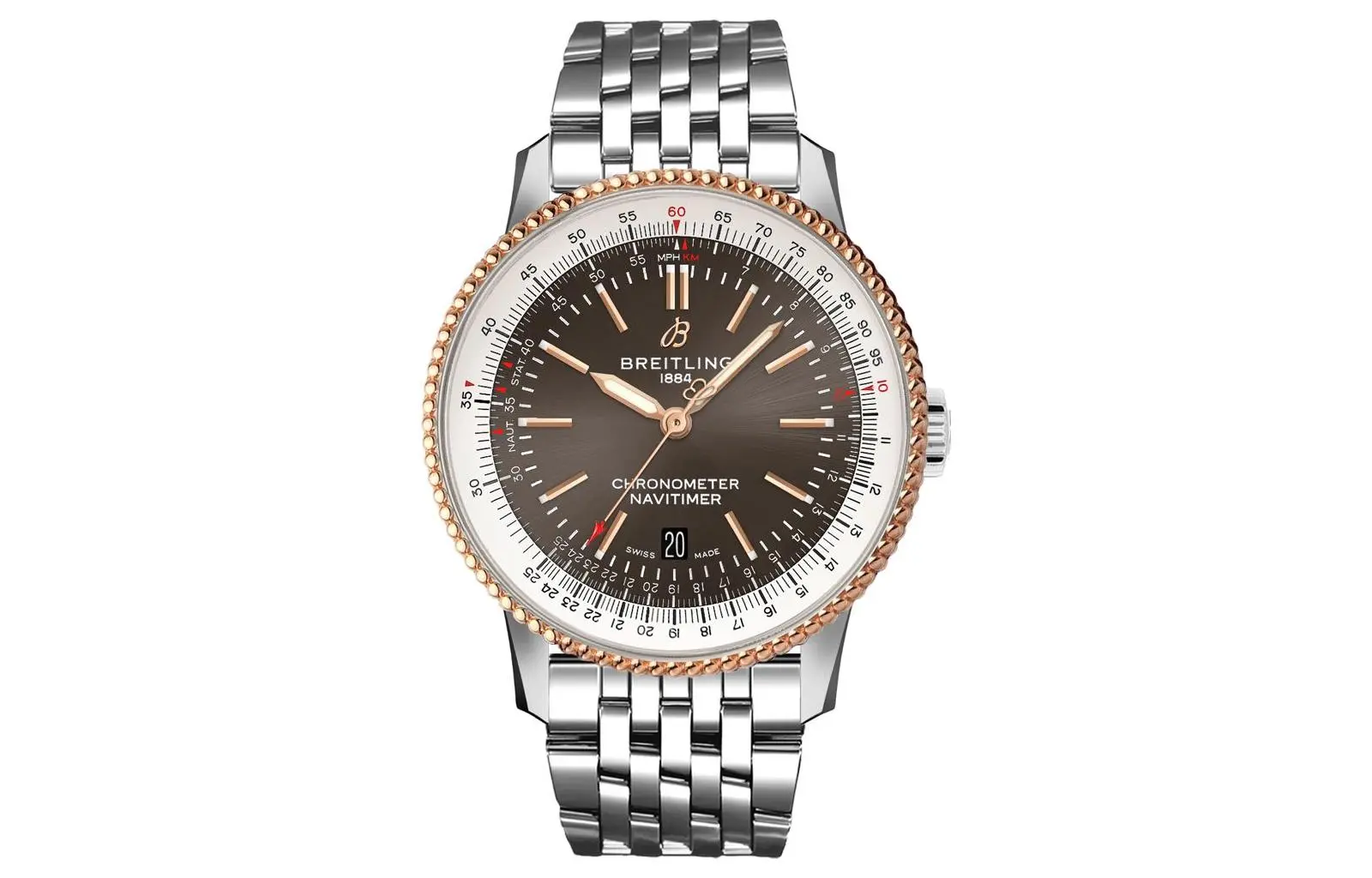 Breitling Men Aviation Chronometer Swiss Watches - POIZON